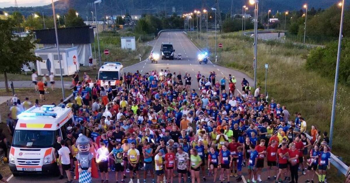 Night-Run in Regensburg: An die 700 Starter beim Johanniter-Blaulicht ...
